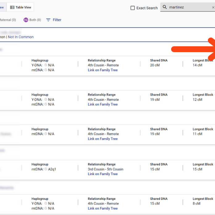 Recruit Potential Y-DNA Testers From Your Family Finder Match List ...