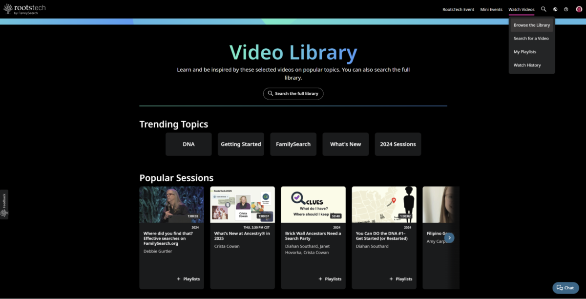 RootsTech 2025 Virtual: Discover, Connect, and Grow-Virtually - FamilyTreeDNA Blog