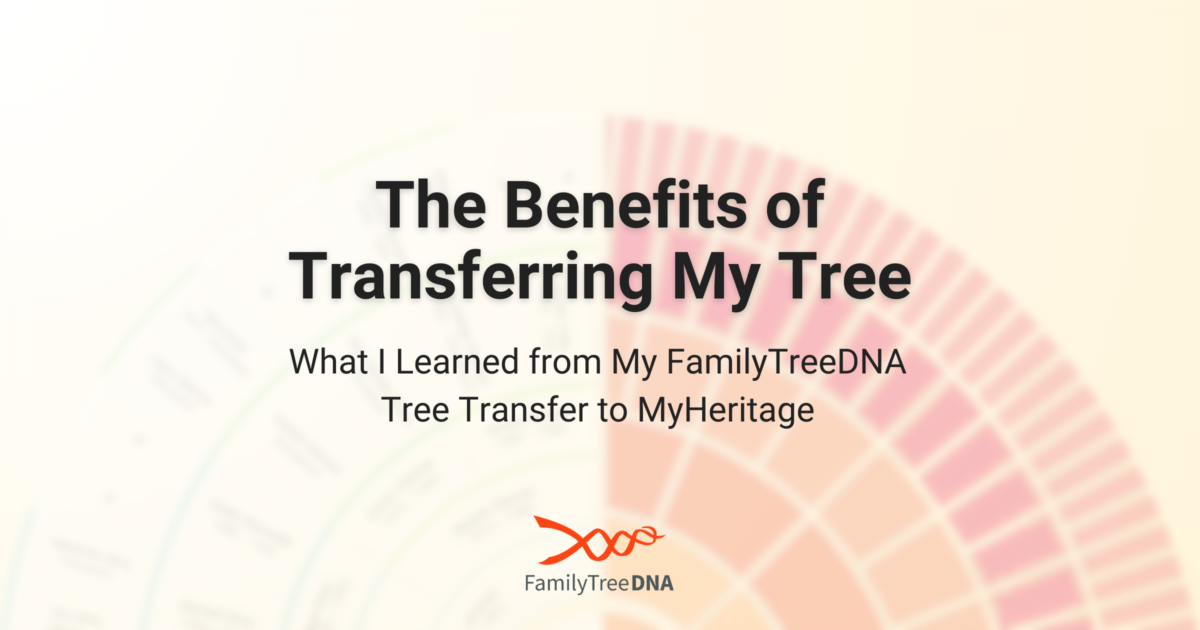 What I Learned from My FamilyTreeDNA Tree Transfer to MyHeritage