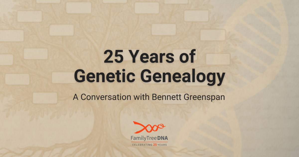 Bennett Greenspan Reflects on 25 Years of Genetic Genealogy